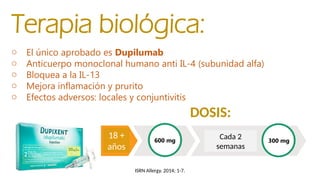 DERMATITIS ATOPICA - PRURIGO NODULAR- INTERTRIGO PEDIATRIA | PPTX