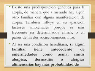 dermatitis atopica | PPTX