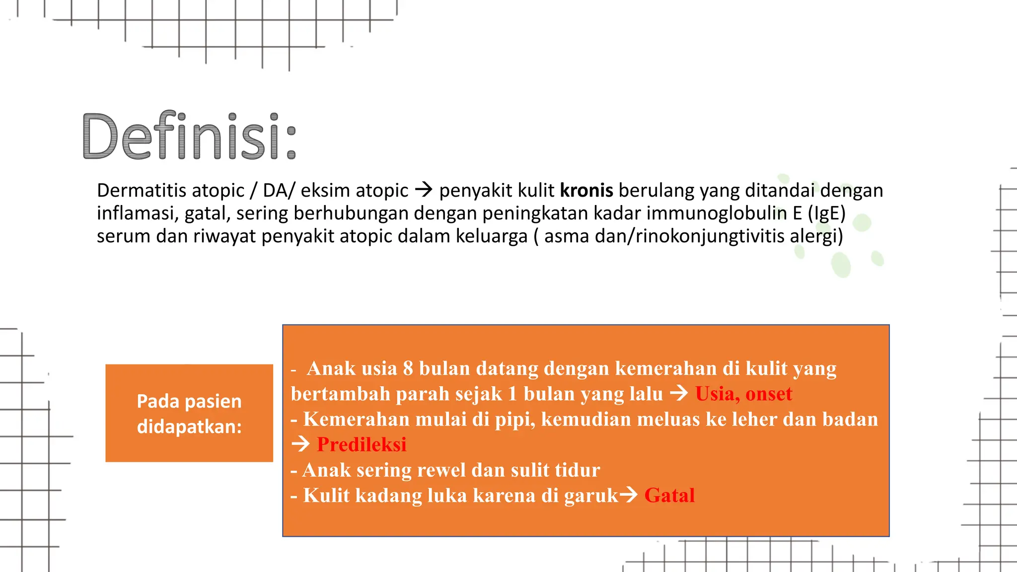 Dermatitis Atopik Dermatitis Atopik Dermatitis Atopik | PPTX