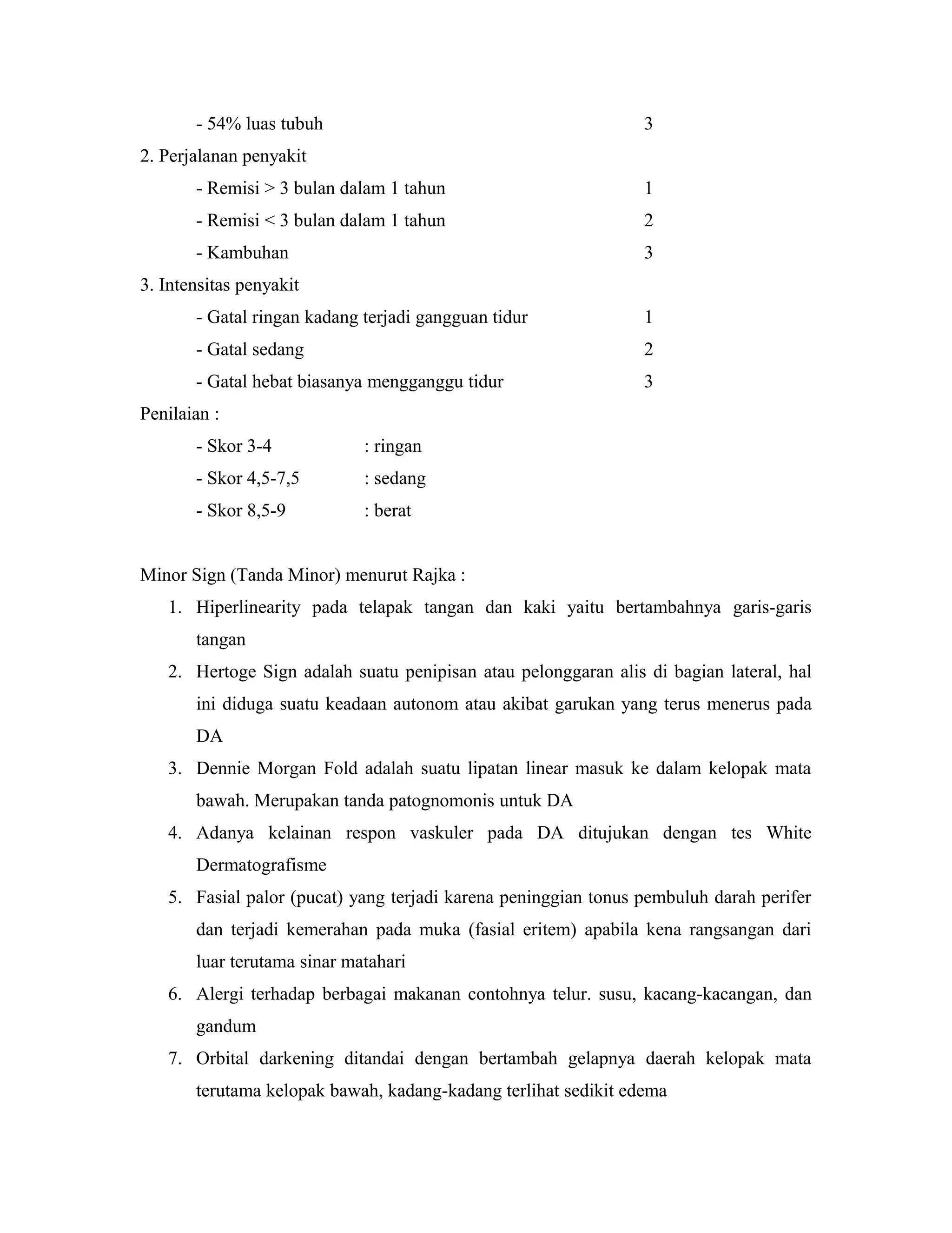 Atopic dermatitis | DOC