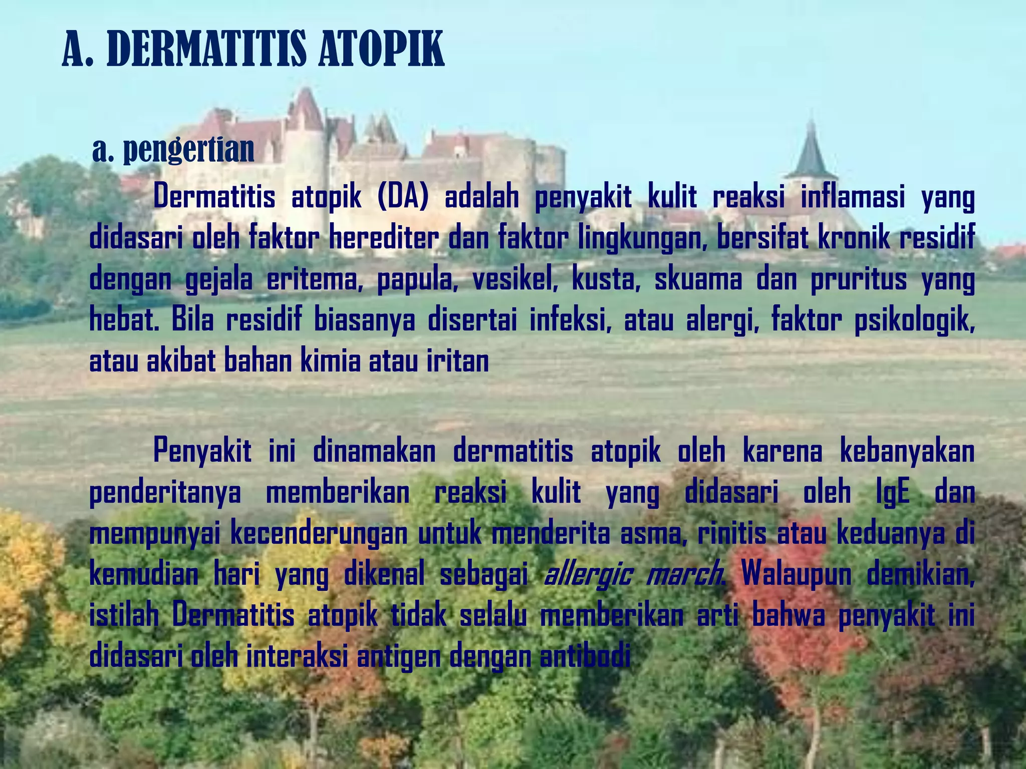 Dermatitis atopik & urtikaria | PPTX