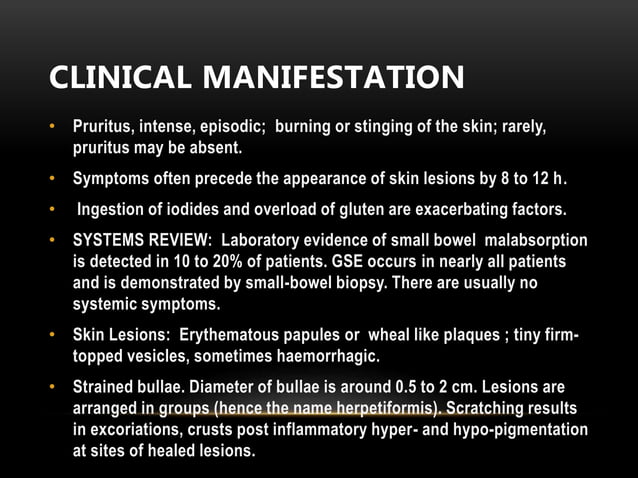 Dermatitis herpetiformis (dh) | PPTX