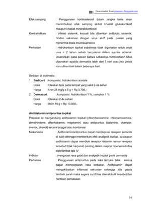 Dermatitis kontak | PDF