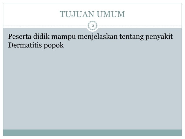 power point Dermatitis popok untuk pembelajaran | PPTX