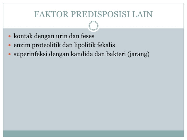 power point Dermatitis popok untuk pembelajaran | PPTX