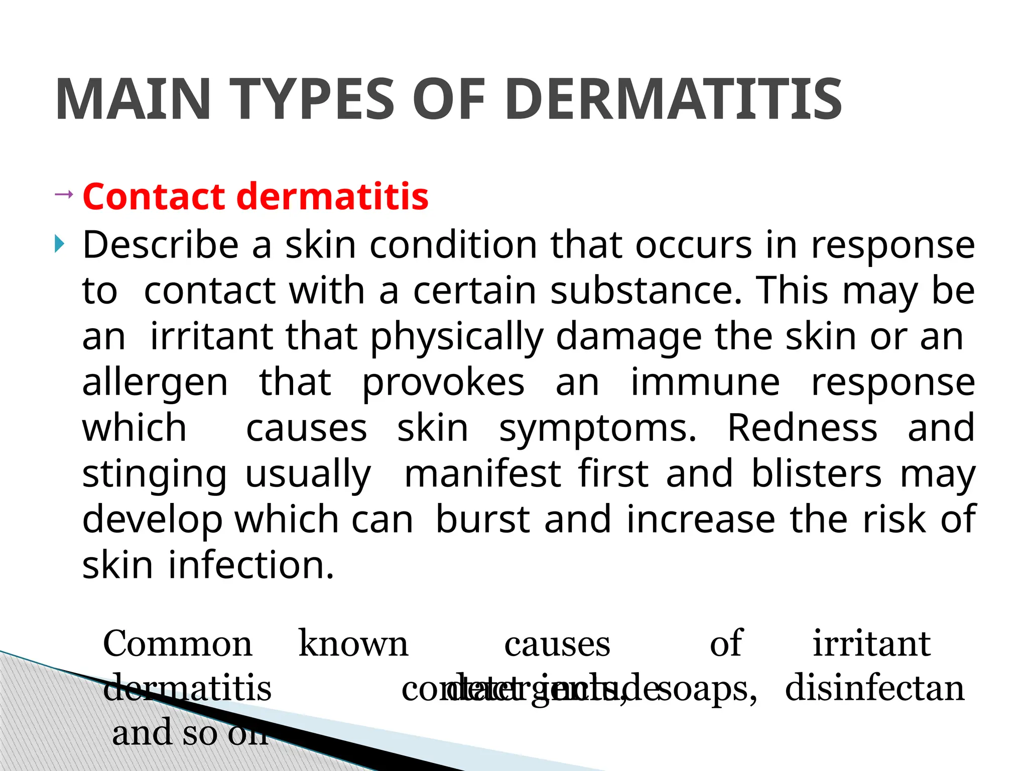 dermatitis power point presentation .pptx