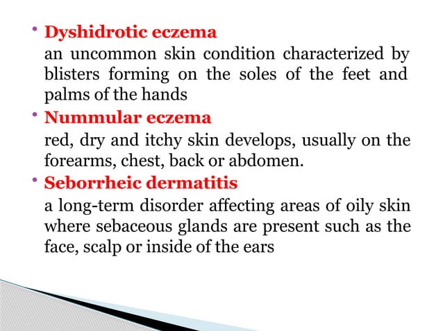 Dermatitis Power Point Presentation Pptx