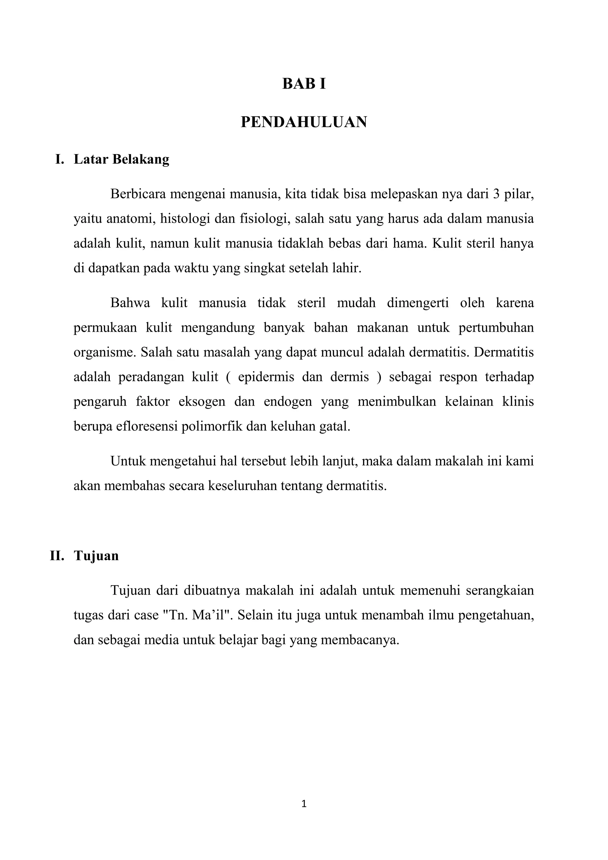 Dermatitis seboroik | DOCX