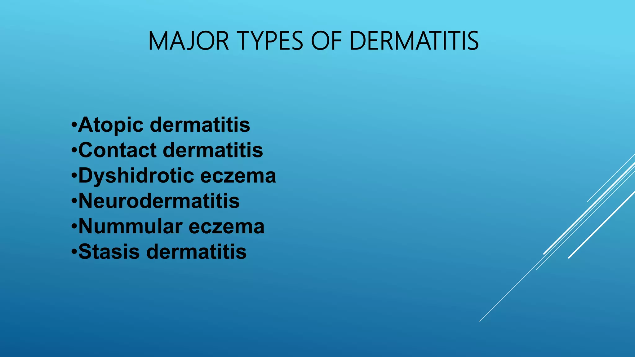 Dermatitis in animals types and lesions | PPTX