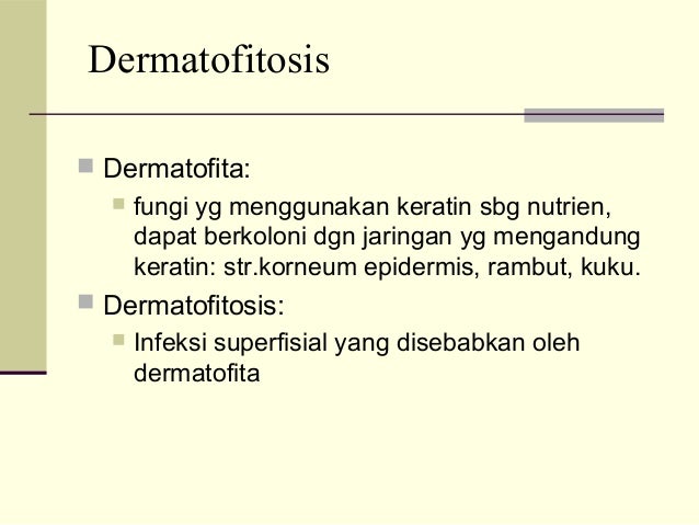 Dermatofitosis