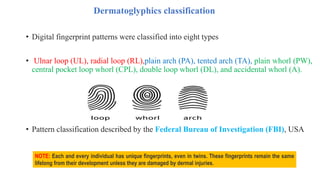 DERMATOGLYPHICS.pptx by shree charan N | PPTX