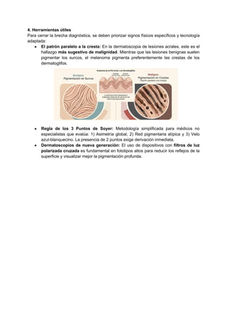 DERMATOLOGÍA TROPICAL- PECULIARIDADES DIAGNÓSTICAS EN DISTINTOS ...