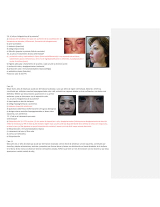 Resumen ENARM Dermatología | PDF