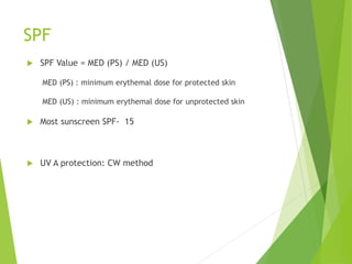 Dermatological pharmacology | PPTX