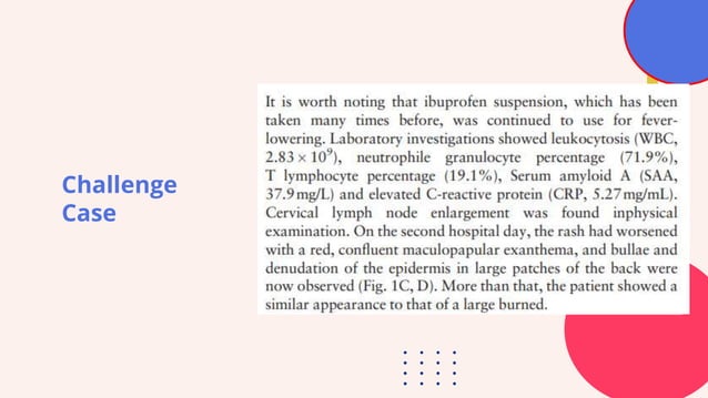 Dermatologic Emergencies in Children | PPTX