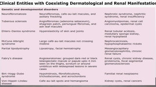Dermatologic manifestations of renal diseases | PPTX