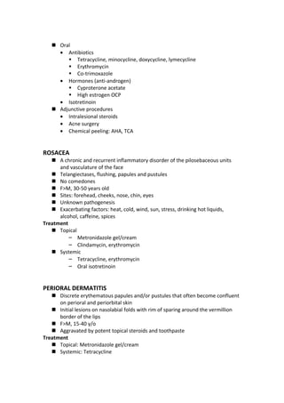 Dermatology dr.n.ramos | DOC | Skin and Dermatology | Diseases and ...