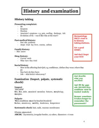 Dermatology revision book | DOCX
