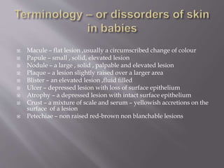 pediatrical Dermatology and lymphatics | PPTX