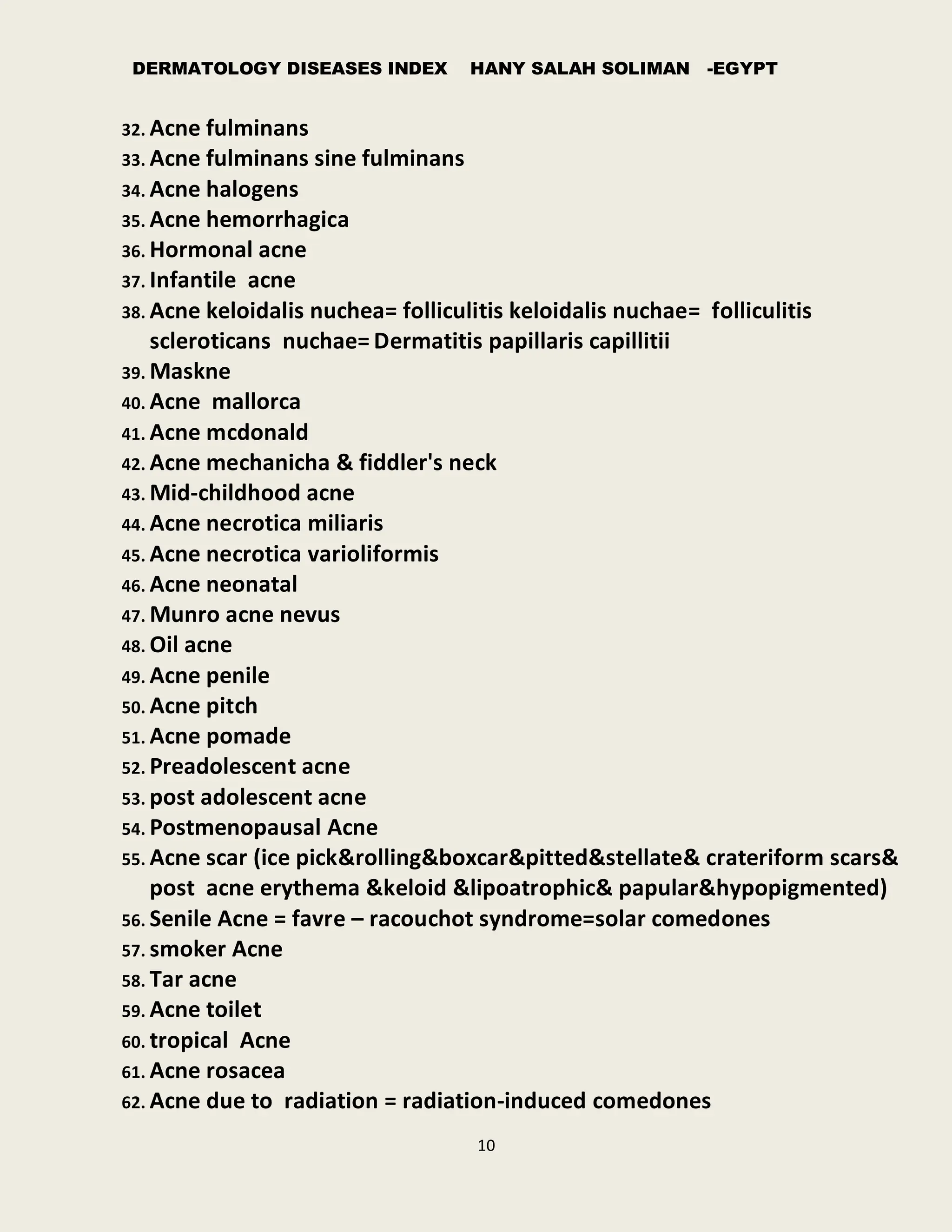 Dermatology diseases Index December 2025.pdf