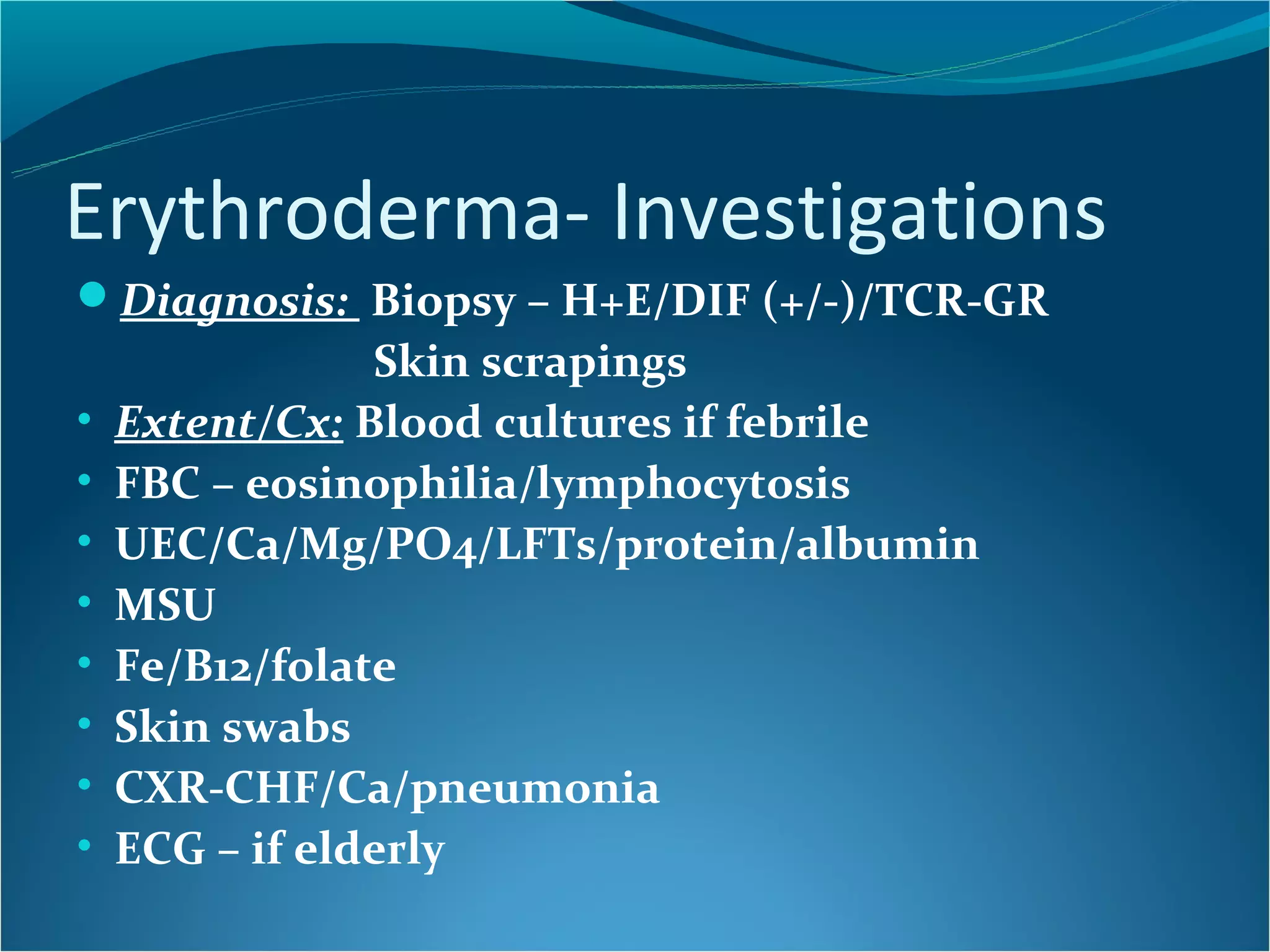 Dermatology emergencies grand rounds | PPT