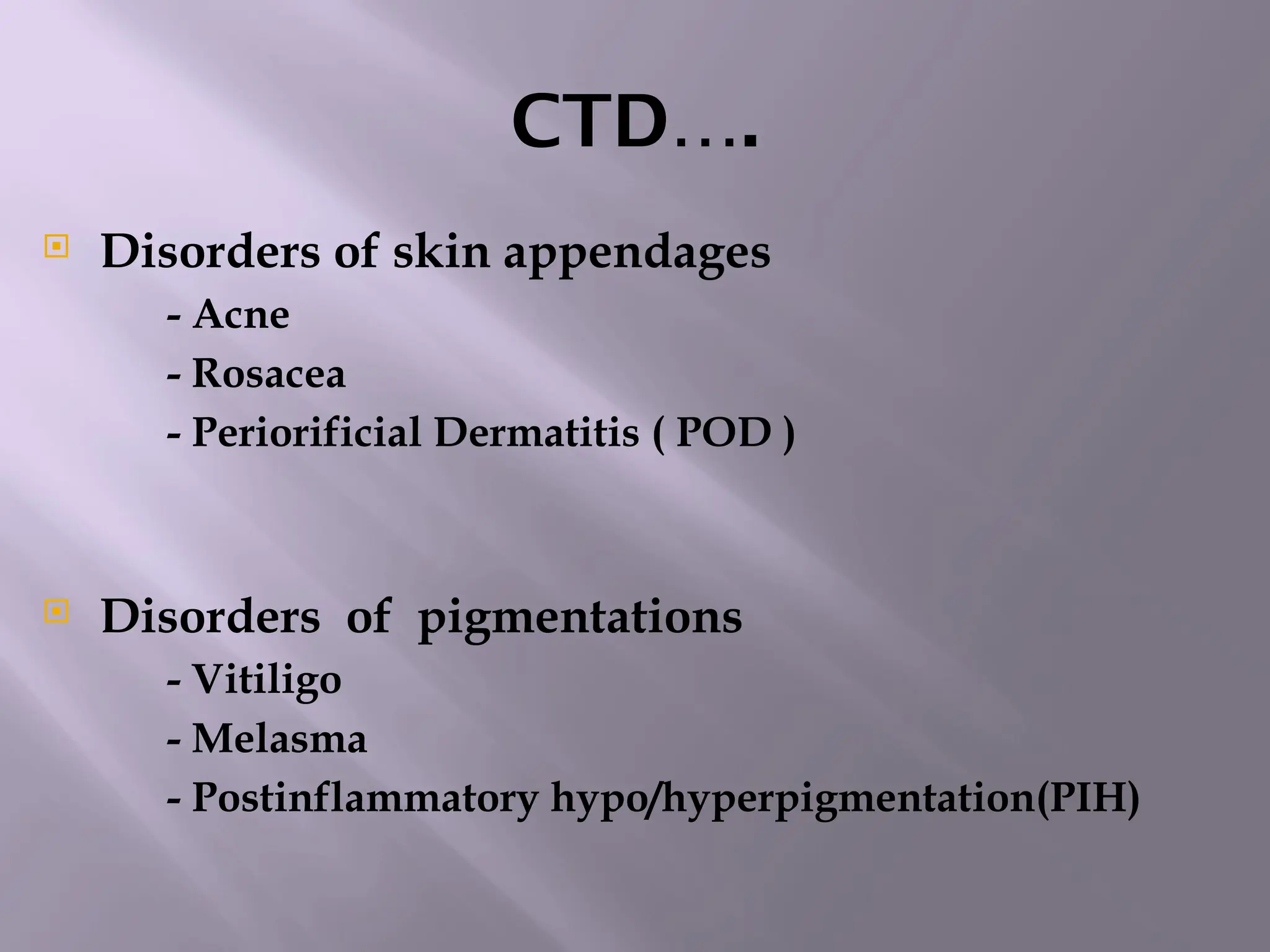 ATOPIC DERMATITIS (AD) AD is an itchy, chronic, or chronically ...