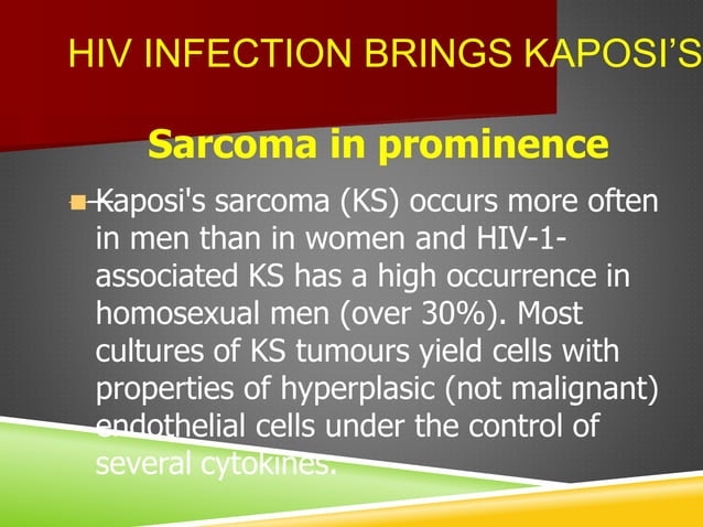 Dermatology(kaposis sarcoma) | PPTX