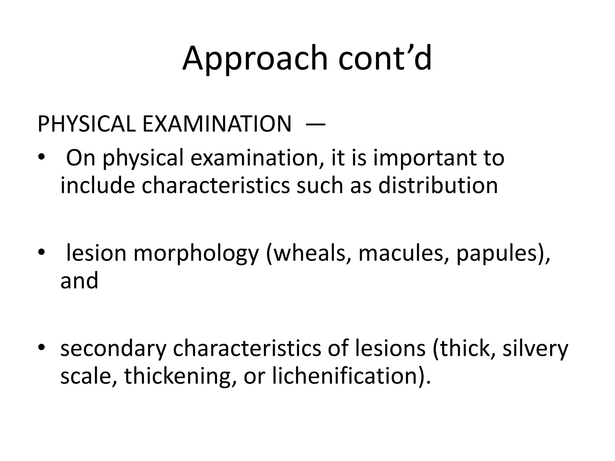 Dermatology lecture notes | PPTX