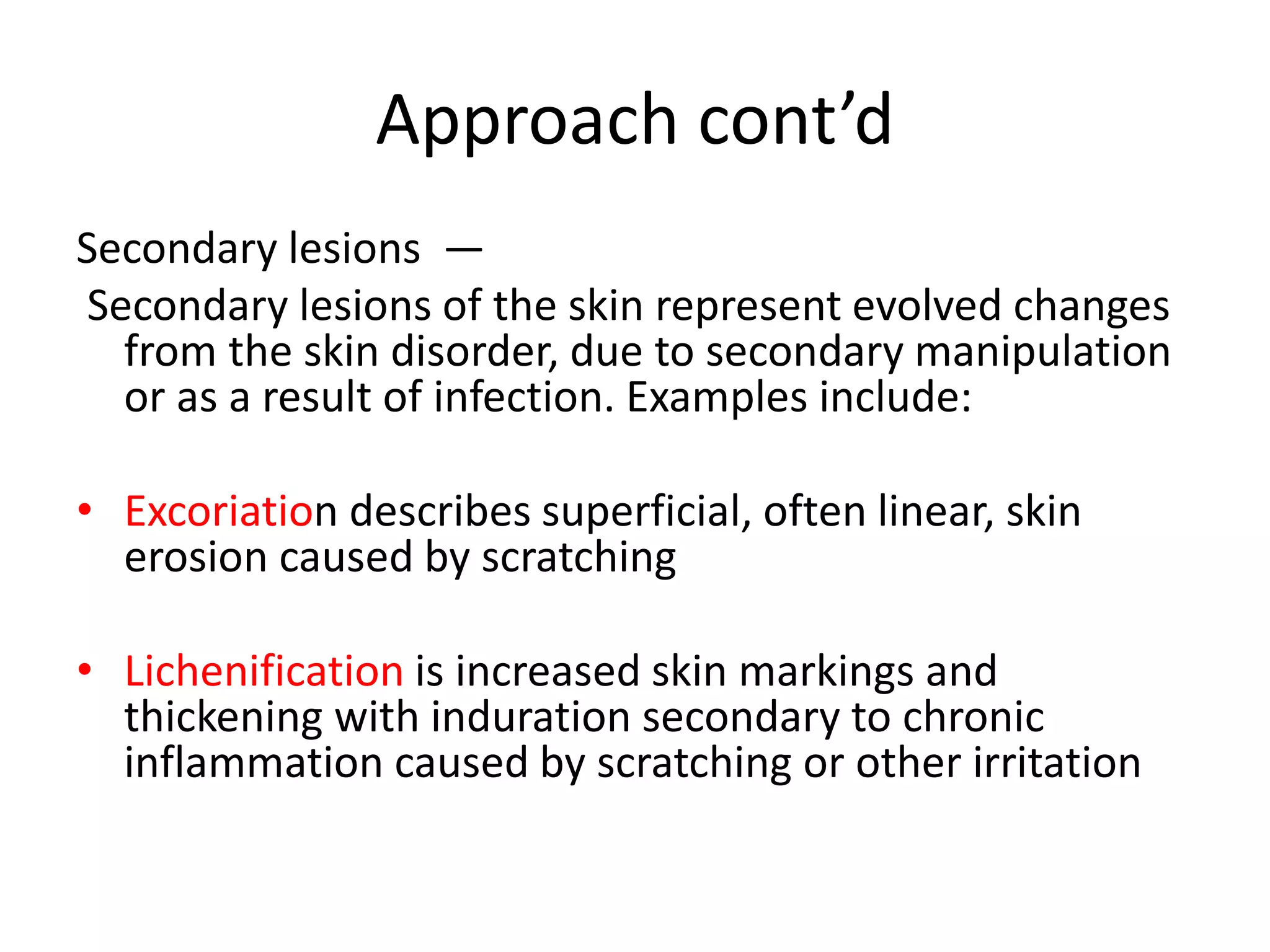 Dermatology lecture notes | PPTX