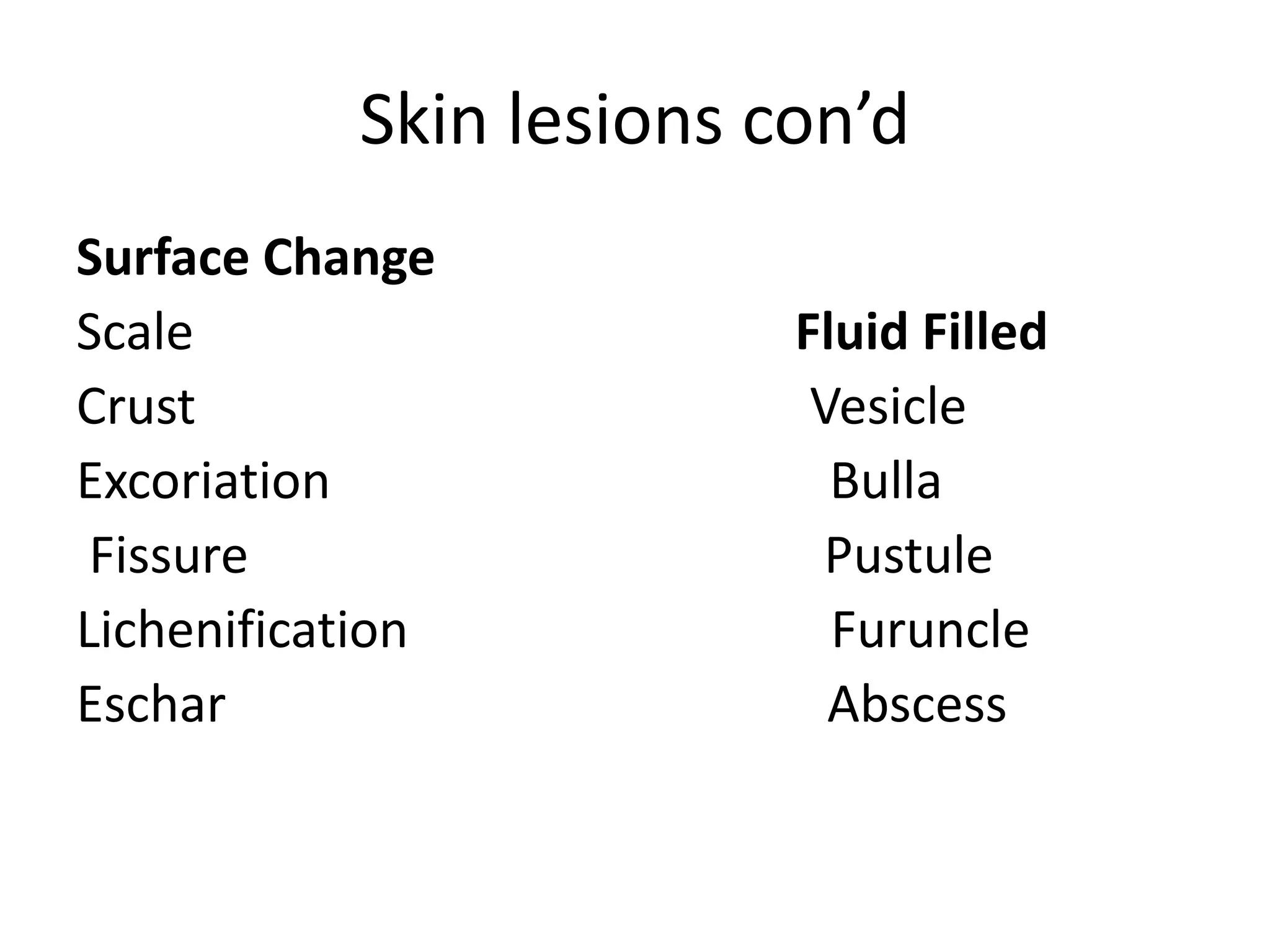 Dermatology lecture notes | PPTX