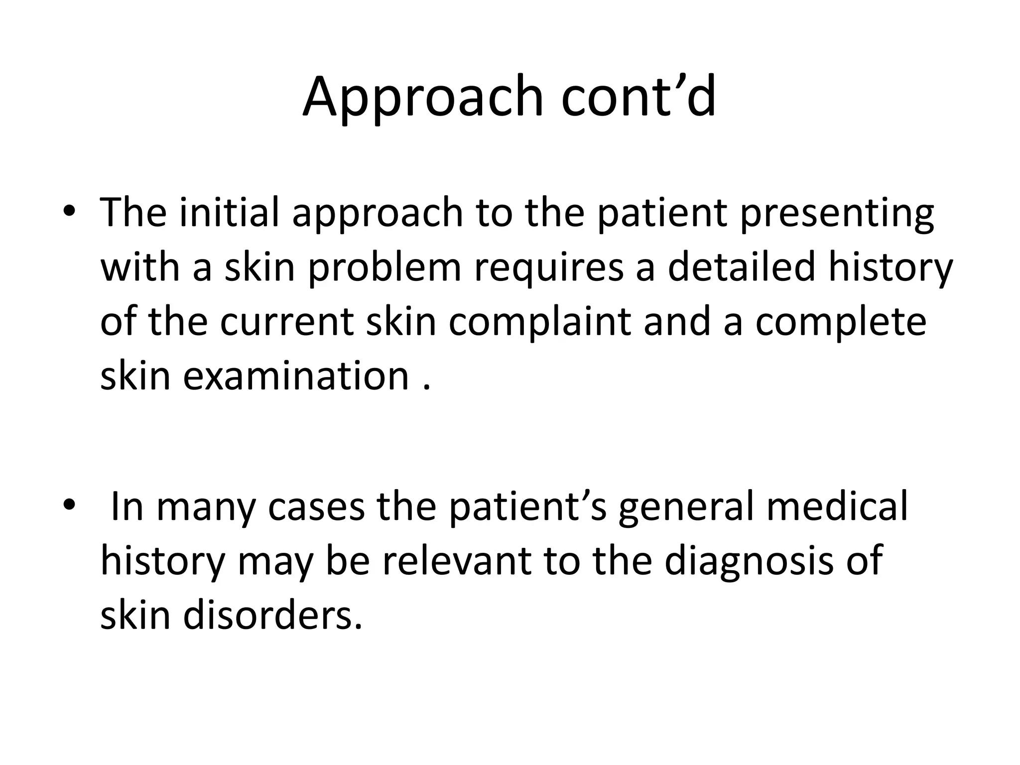 Dermatology lecture notes | PPTX