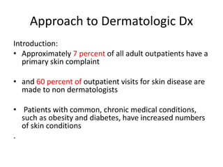 Dermatology lecture notes | PPTX