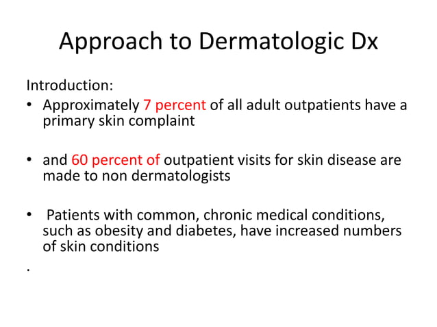 Dermatology lecture notes | PPTX | Skin and Dermatology | Diseases and ...