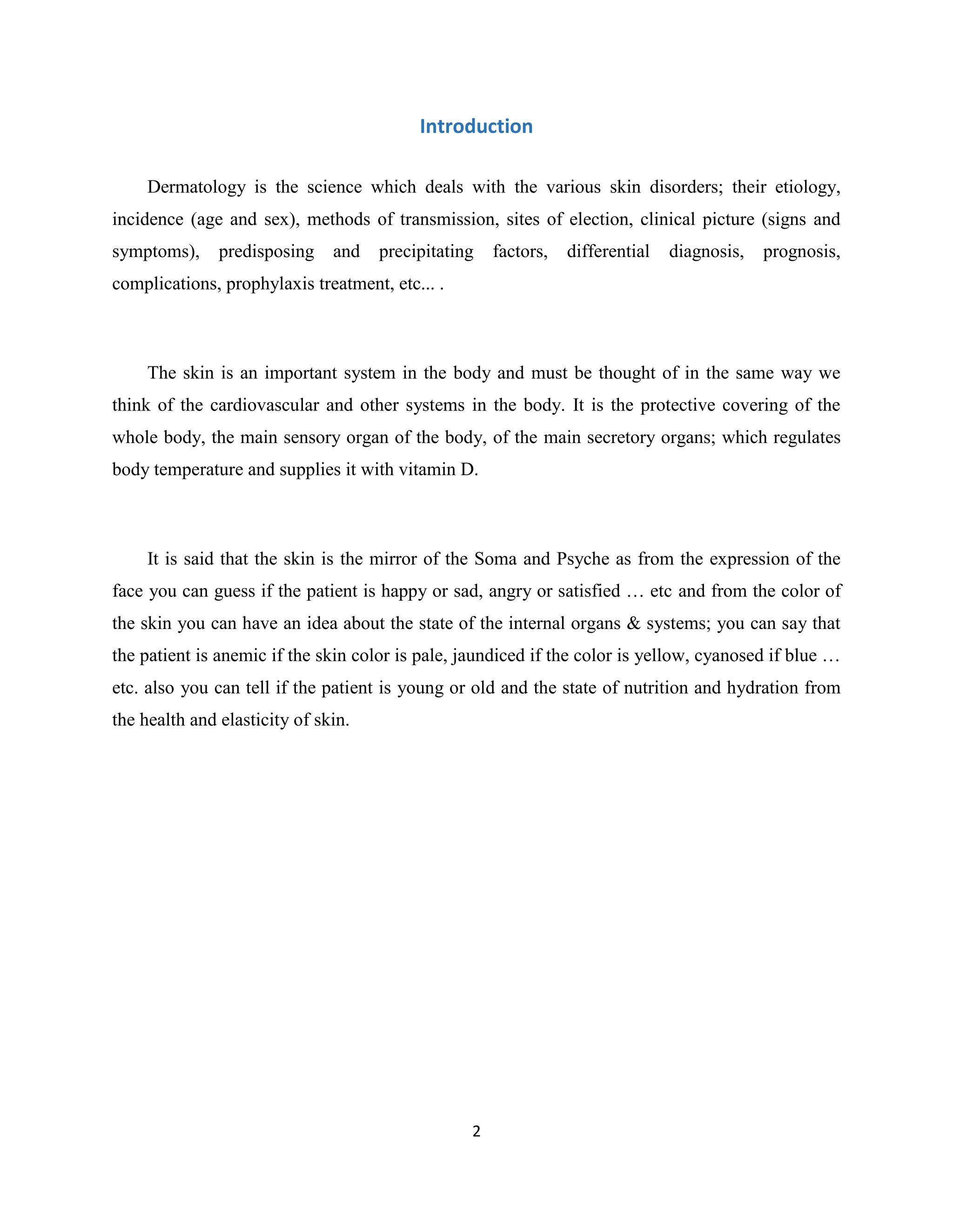 Dermatology Lecture Notes On Some Common Serious Skin Venereal