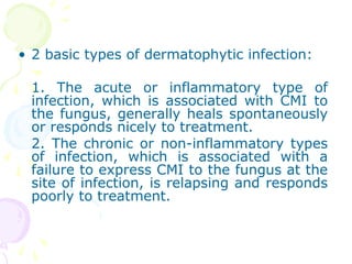 Dermatology(mycoses) | PPT