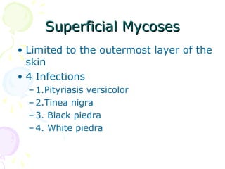 Dermatology(mycoses) | PPT