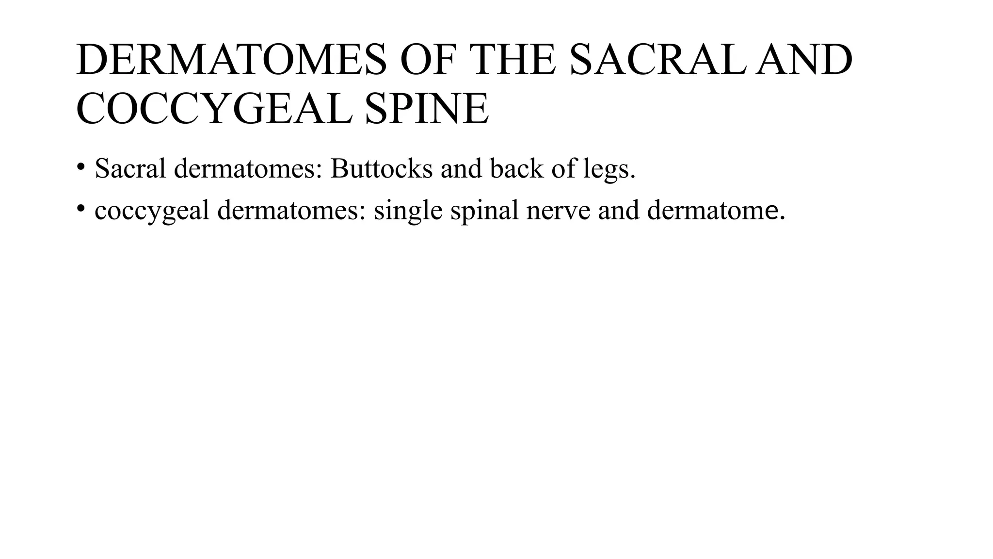 DERMATOMES AND REFERRED PAIN.prentationx | PPTX