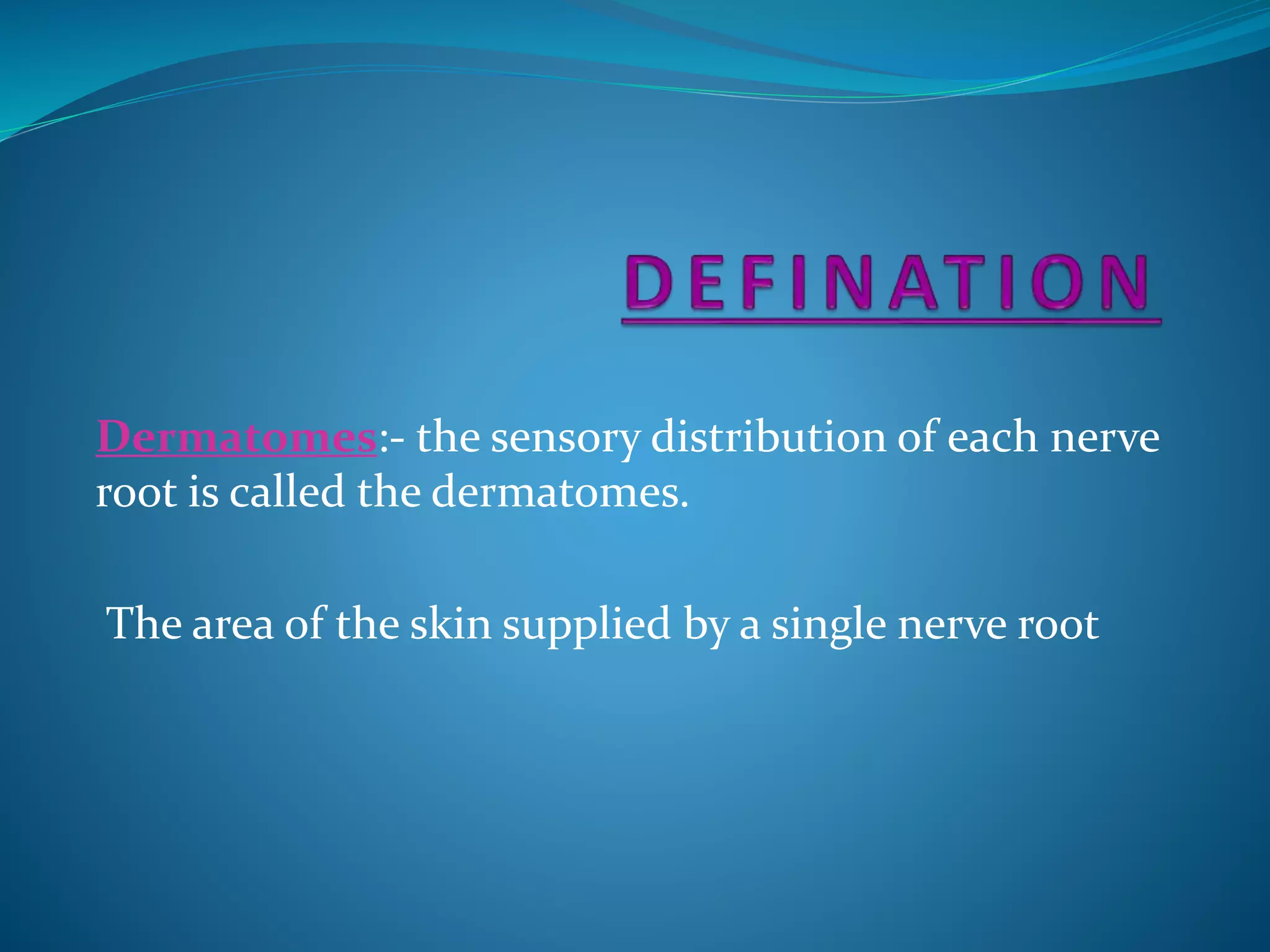 Dermatomes And Myotomes Upper Limb