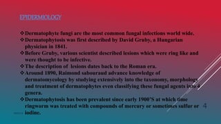Dermatomycosis | PPTX