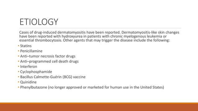 Dermatomyositis | PPTX