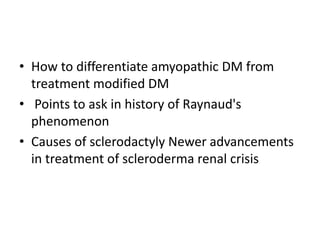 Dermatomyositis, Systemic sclerosis.pptx