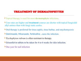 Dermatophyte Candidiasis,.pptx Manoj Mahato | PPTX