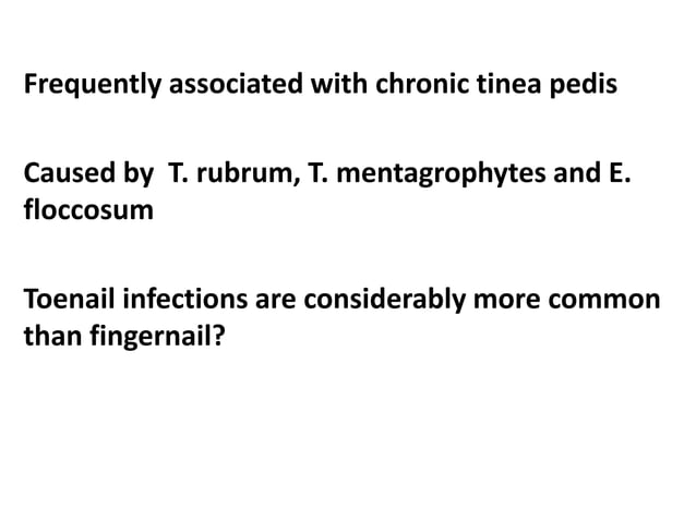 Dermatophyte infection (2).pptx | Skin and Dermatology | Diseases and ...