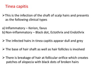 Dermatophytosis, raghu | PPTX
