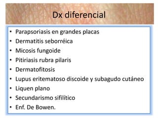 Dermatosis eritematoescamosas | PPTX | Skin and Dermatology | Diseases ...