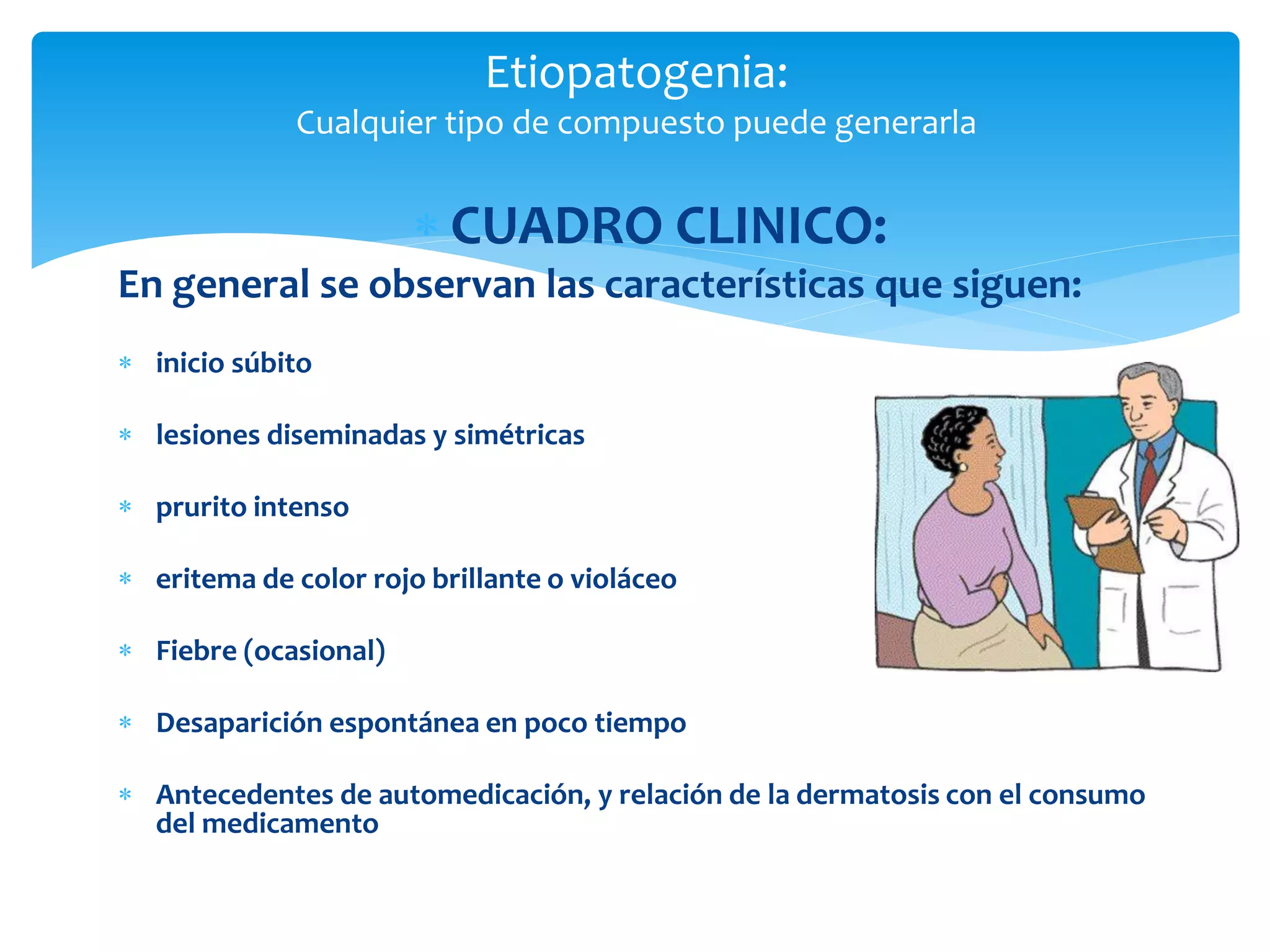 Dermatosis medicamentosa | PPTX