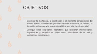 Dermatosis periodo neonatal por Dr. Carlos M. Montaño PEDIATRA EN LA ...