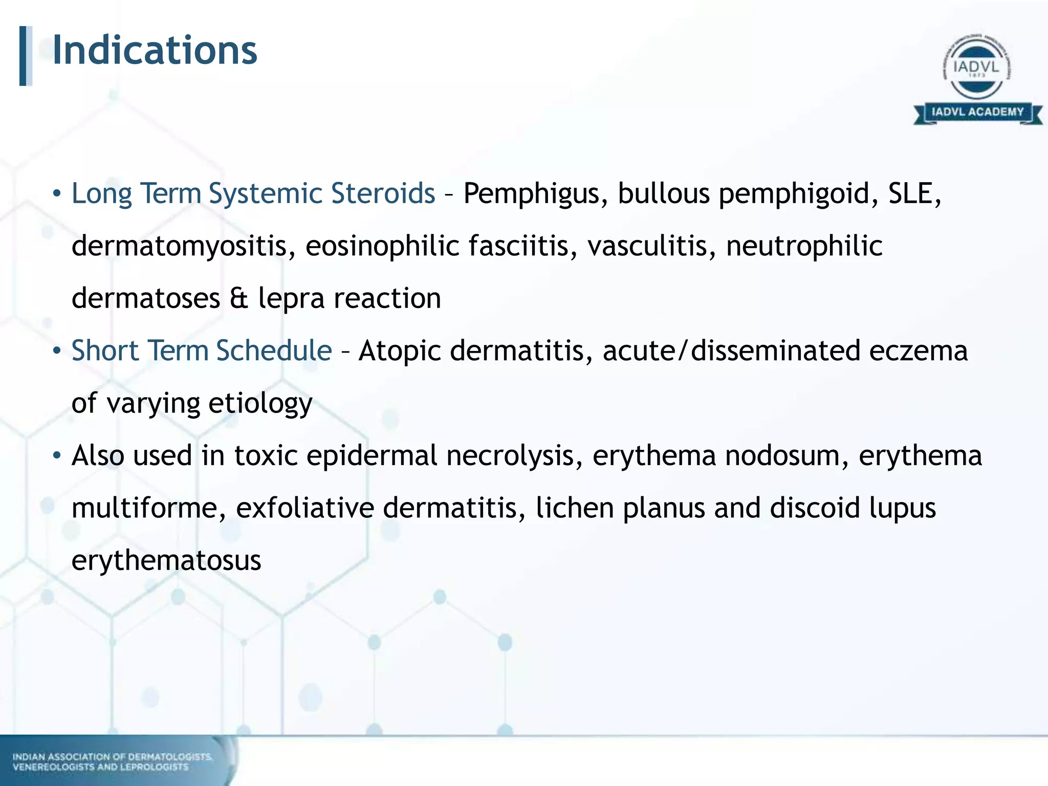 Dermatotherapeutics - Systemic.pptx