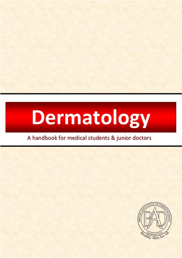 Derm handbook for medical students and junior doctors 2010