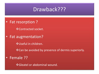 Dermis fat grafts | PPT